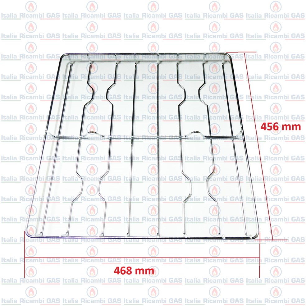 Griglie in filo cromato e acciaio inox F5315 SMEG